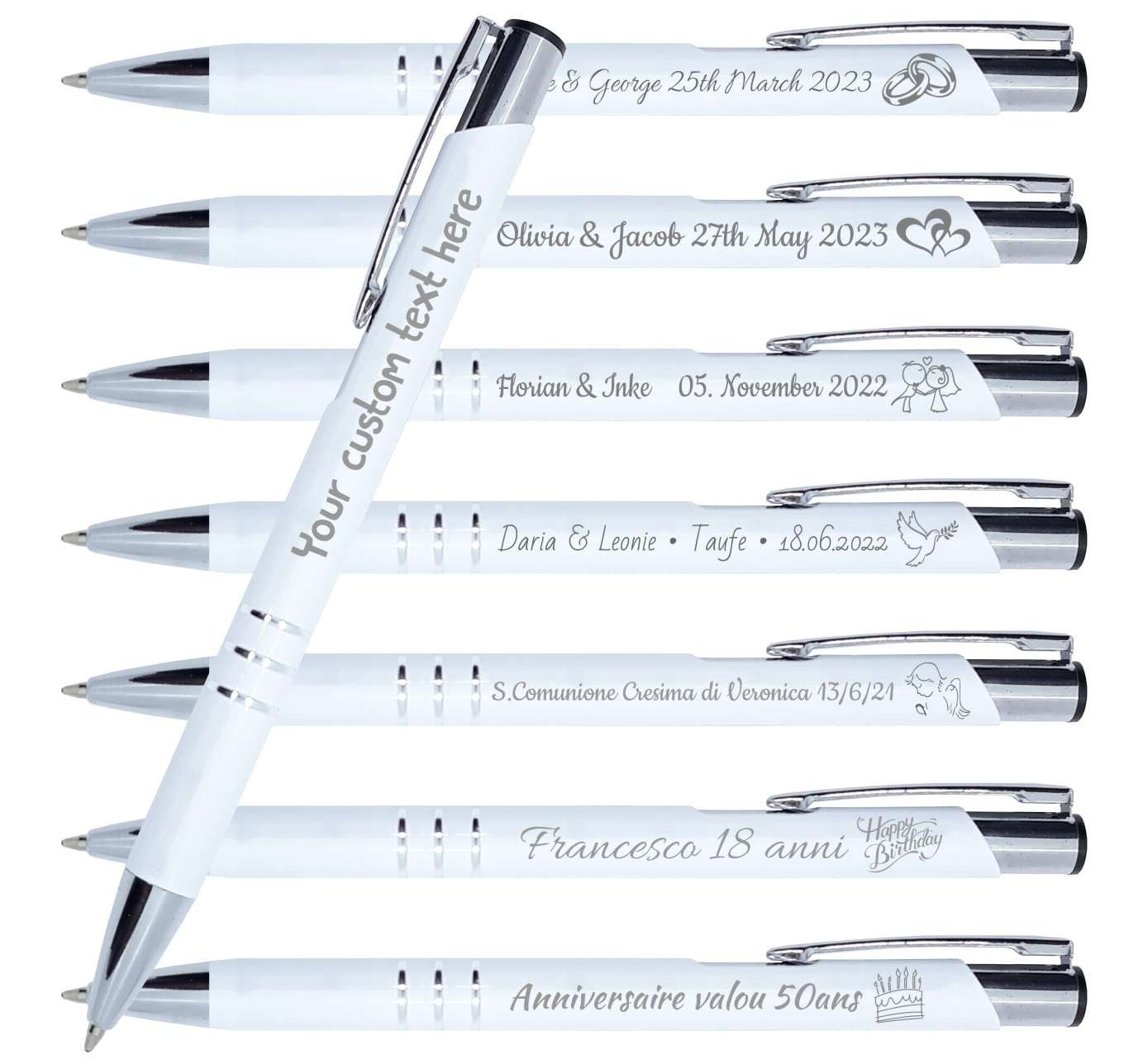 Personalized wedding pens 60 photos - Astyledwedding.com